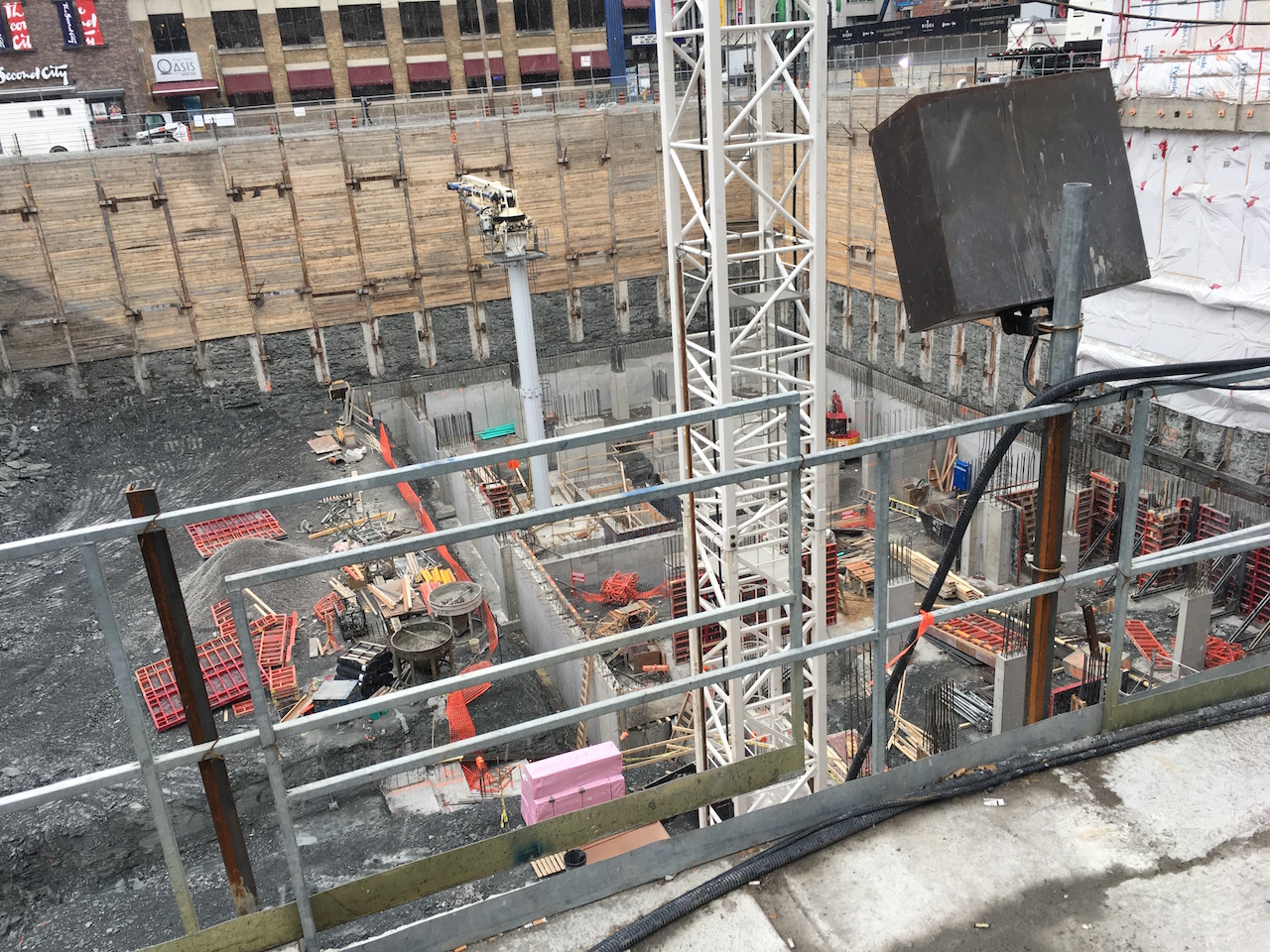 Below Grade Structures Taking Shape at King Blue Condos | UrbanToronto