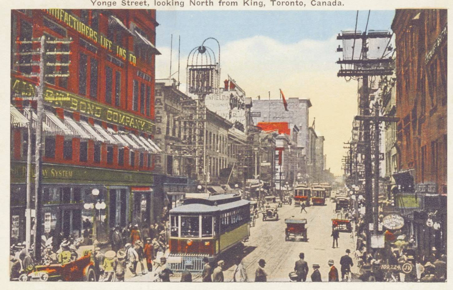 Yonge Northbound: A Look Back at Canada's First Streetcar Line ...