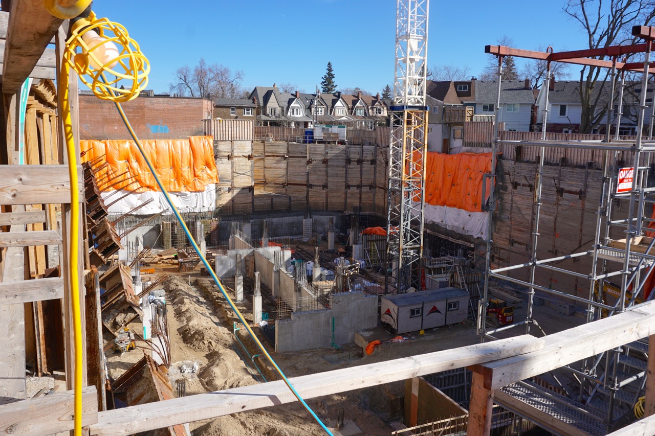 Below Grade Levels Begin for Beech House on Kingston Road | UrbanToronto