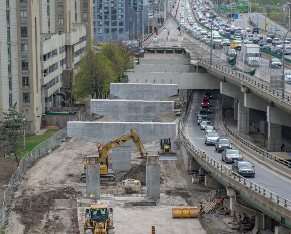 Long Anticipated Gardiner Off-Ramp Teardown Making Progress | UrbanToronto