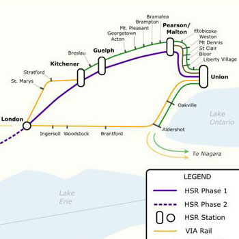 Ontario Advances High-Speed Rail Between Toronto and Windsor | UrbanToronto
