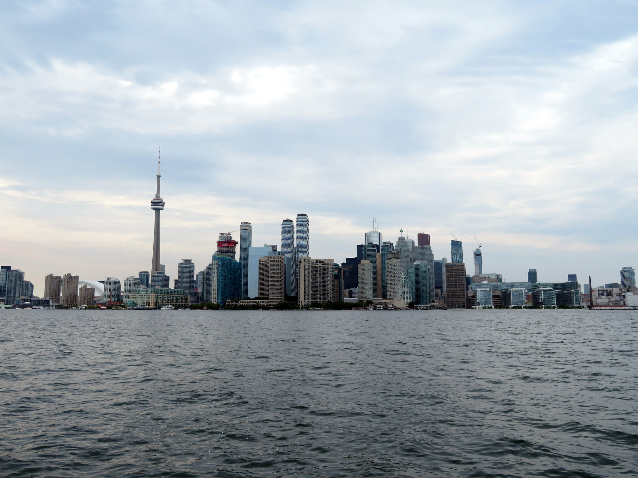 Photo of the Day: Skyline from a Water Taxi | UrbanToronto