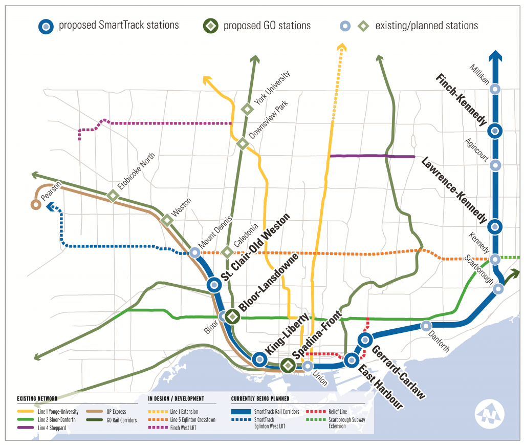 City, Metrolinx Reveal Early Plans for 6 SmartTrack Stations | UrbanToronto