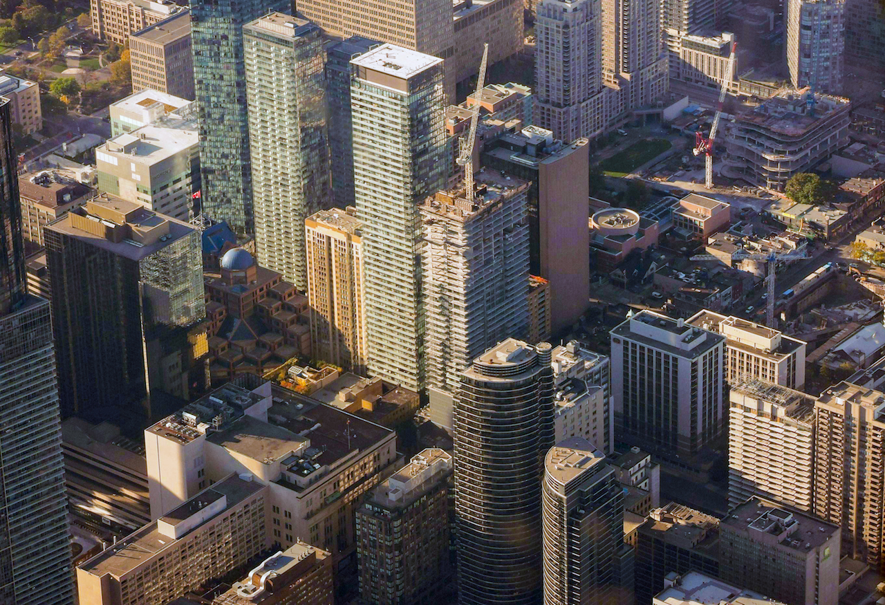 Photo of the Day: Yonge and College Aerial | UrbanToronto
