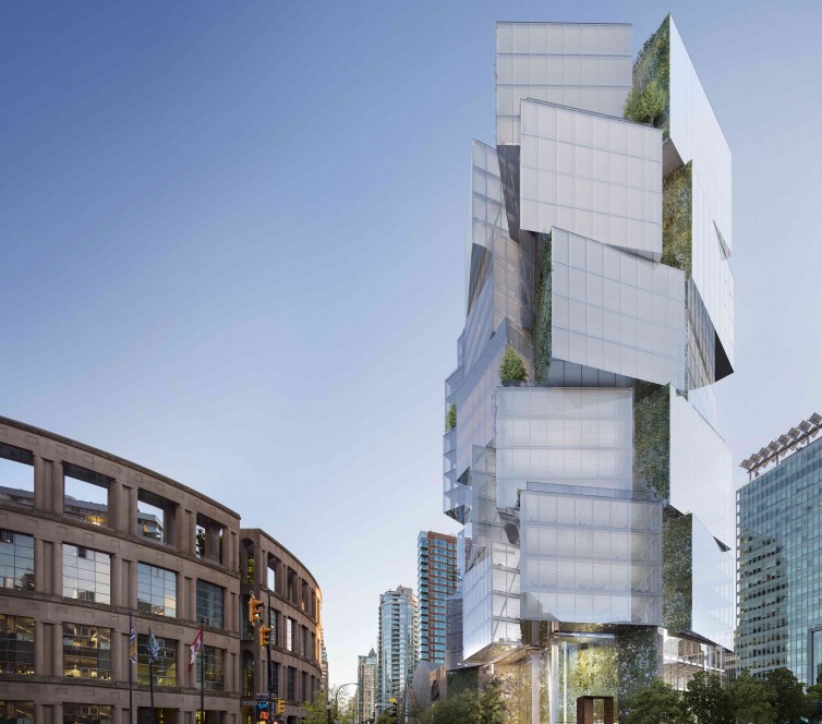 Rezoning Application Approved for Westbank's Rotating Cube Tower ...