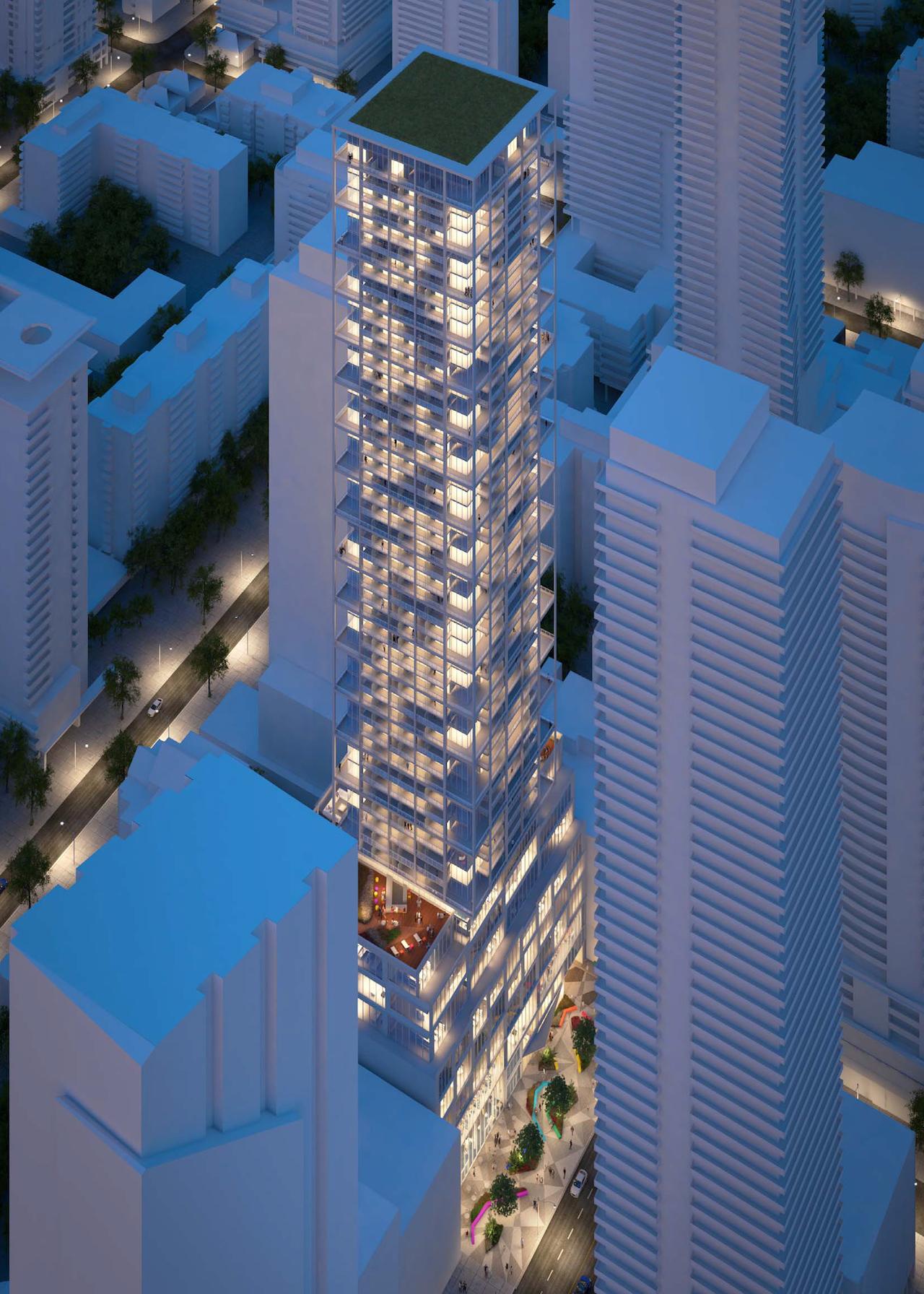 55-Storey Mixed-Use Tower Proposed at 90 Eglinton East | UrbanToronto