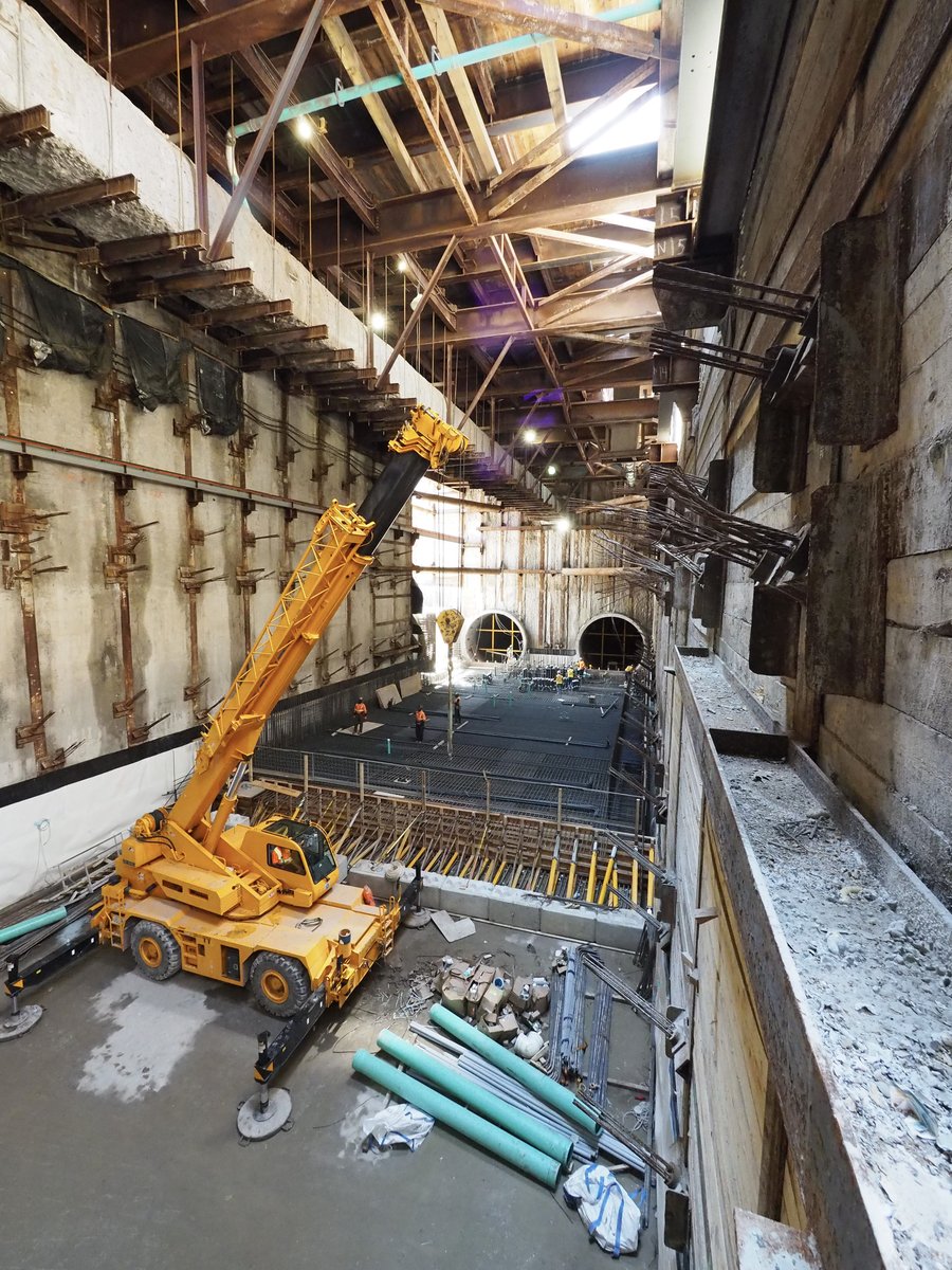 Crosstown LRT Construction Underway along Eglinton Avenue East ...