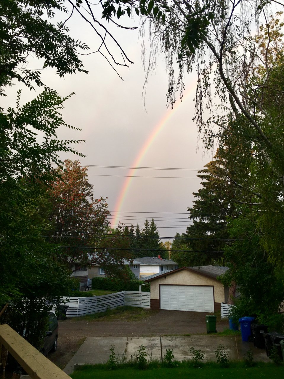 Suburban Rainbow | SkyriseCalgary