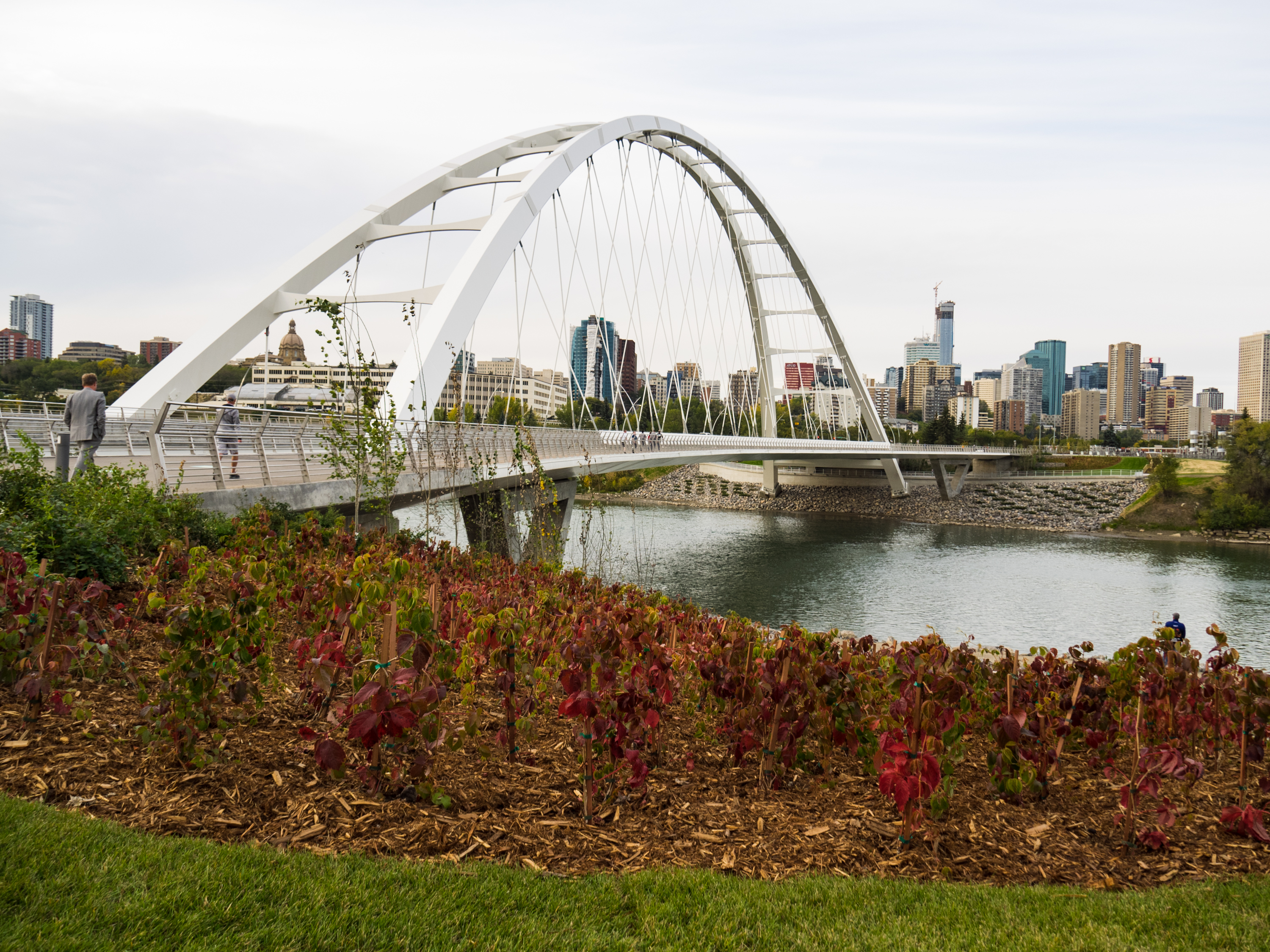 City Officially Opens New Walterdale Bridge Trail Connections ...