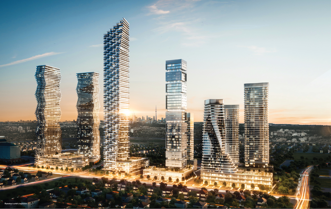 M City Towers under Construction in Mississauga, Ontario : r ...