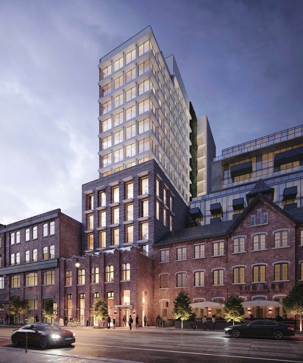 15-Storey Office Building Proposed for Tight King West Site | UrbanToronto