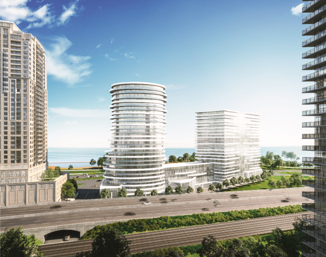 Marlin Spring's Lake Shore West Towers Presented at DRP | UrbanToronto