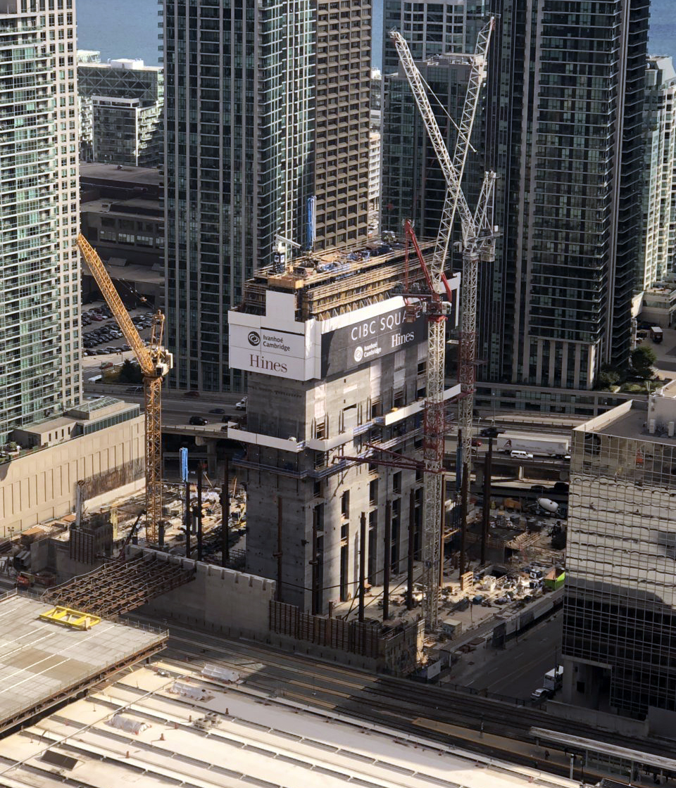 First Phase of CIBC Square Ascending South of Union Station | UrbanToronto