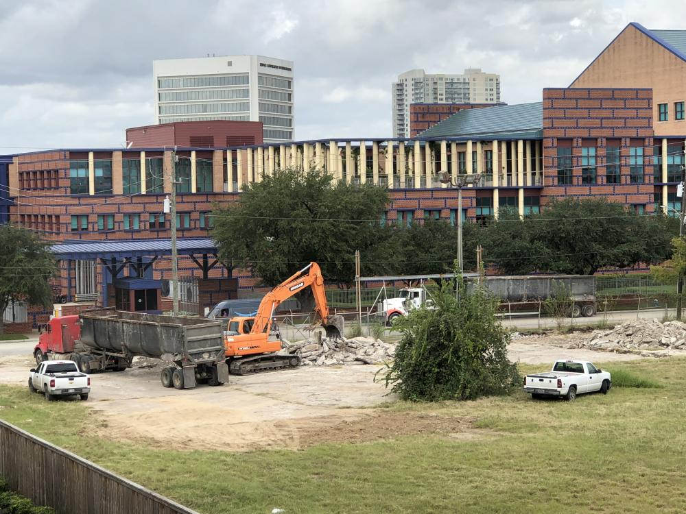 Site Prep Underway at The Allen in Houston | SkyriseCities