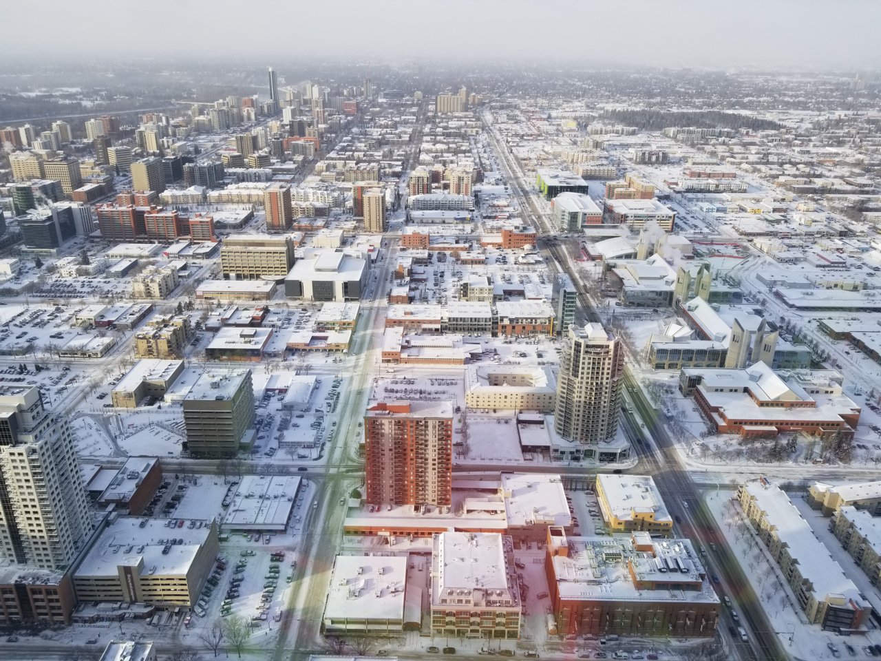 Snow Grid | SkyriseEdmonton