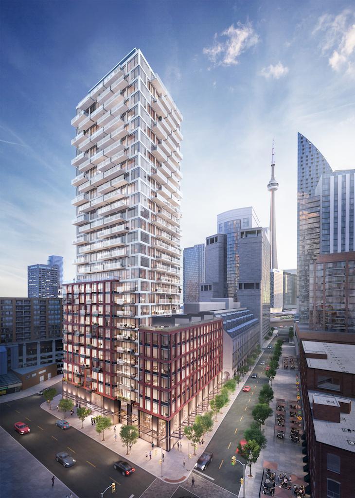 Excavation Prepping Site of 75 on The Esplanade | UrbanToronto