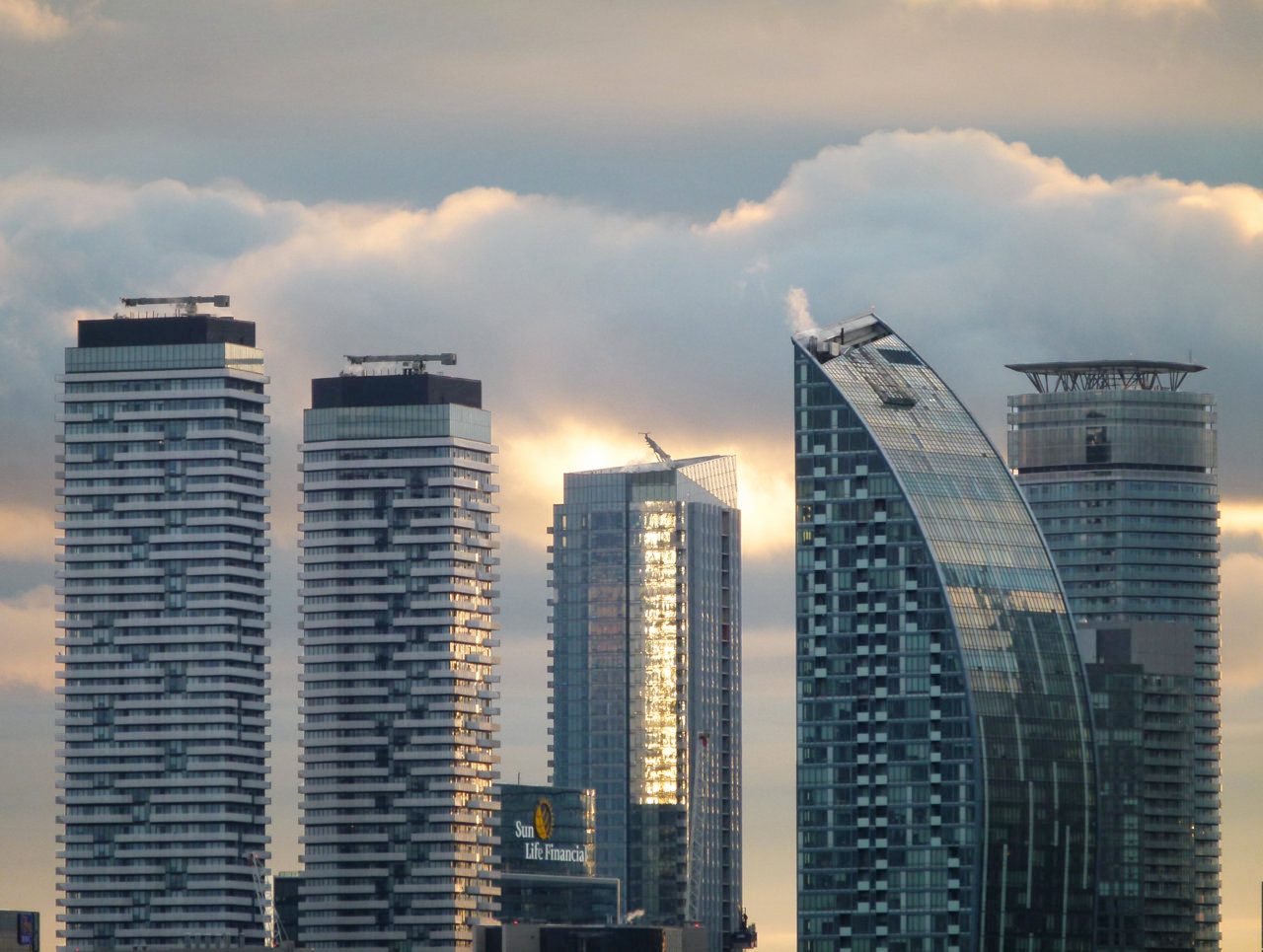 Photo of the Day: Towers in the Sun | UrbanToronto