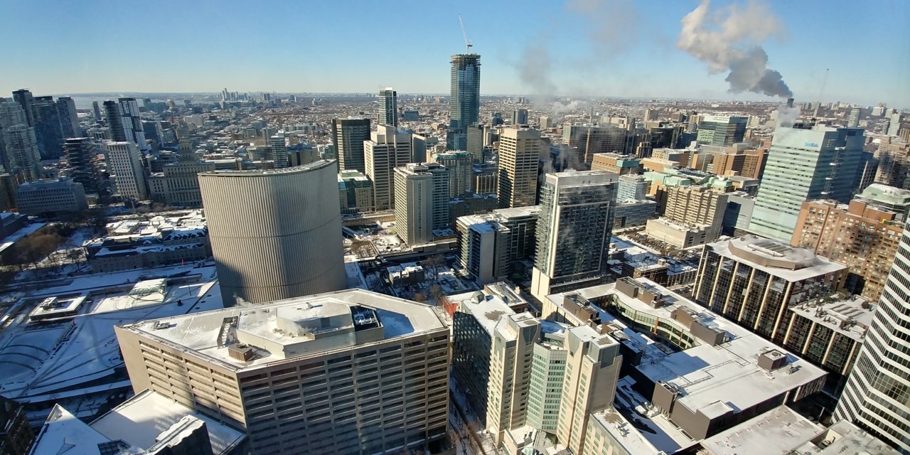 Photo of the Day: West View from 250 Yonge | UrbanToronto