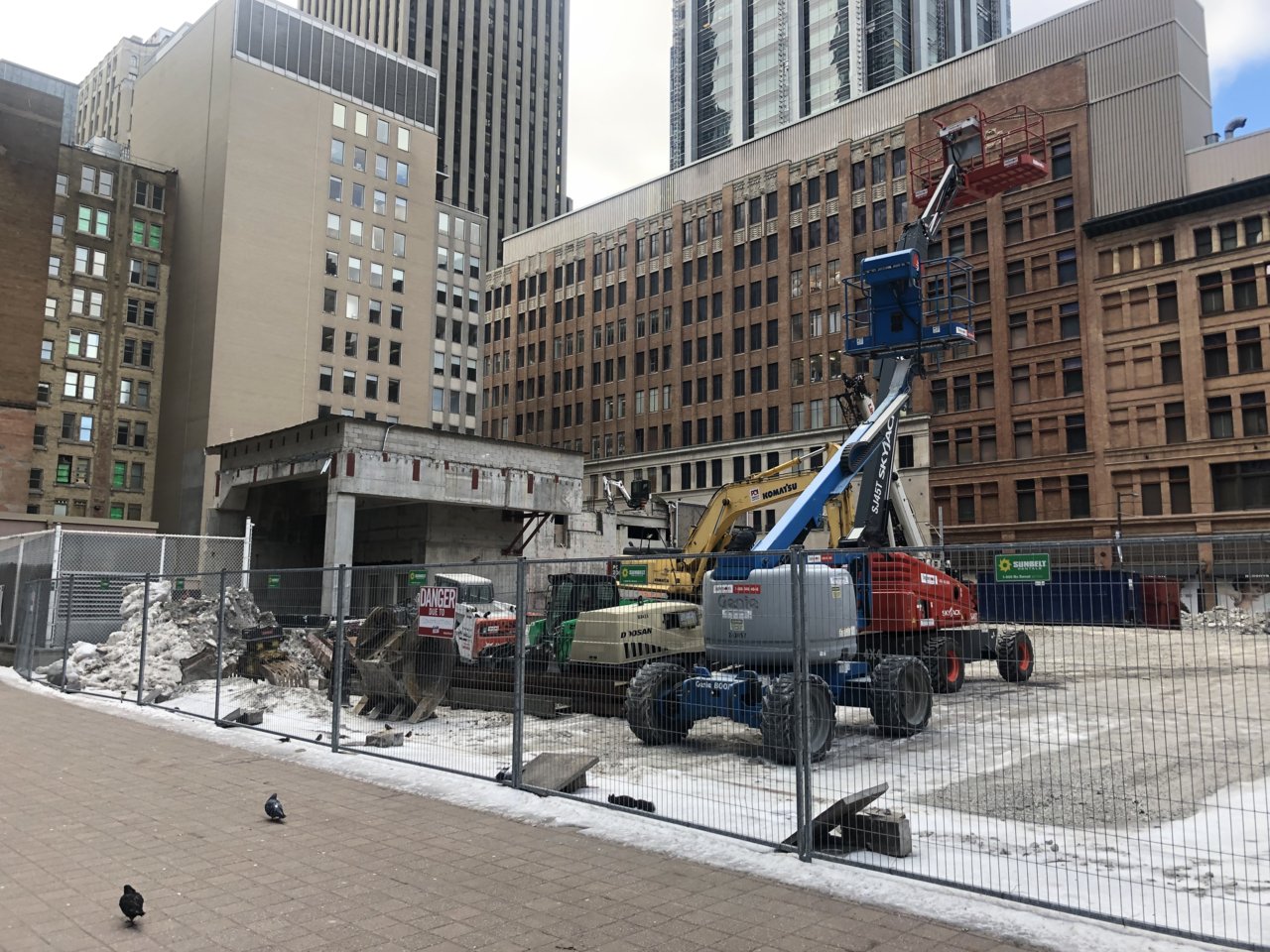 Demolition Marks Start of Work on Bay Adelaide North Tower | UrbanToronto