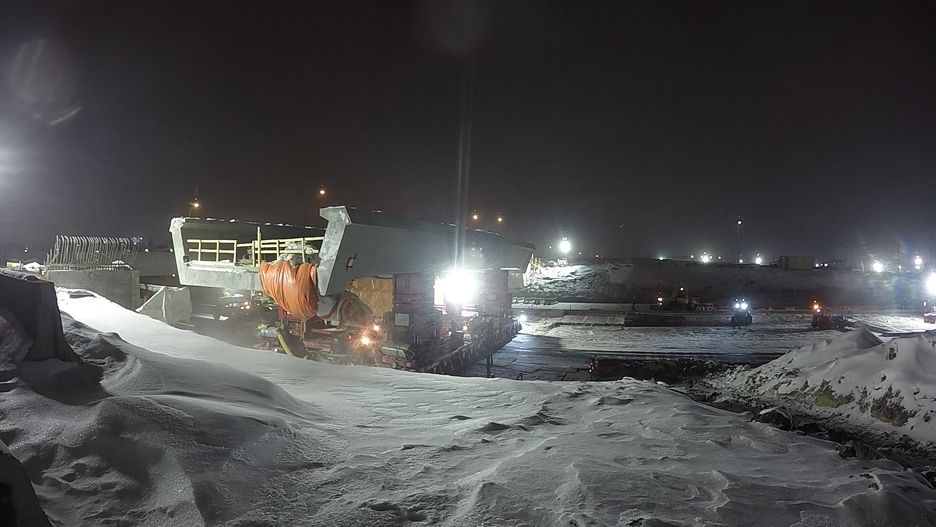 New Valley Line Bridge Span Installed Over Whitemud Drive | SkyriseEdmonton