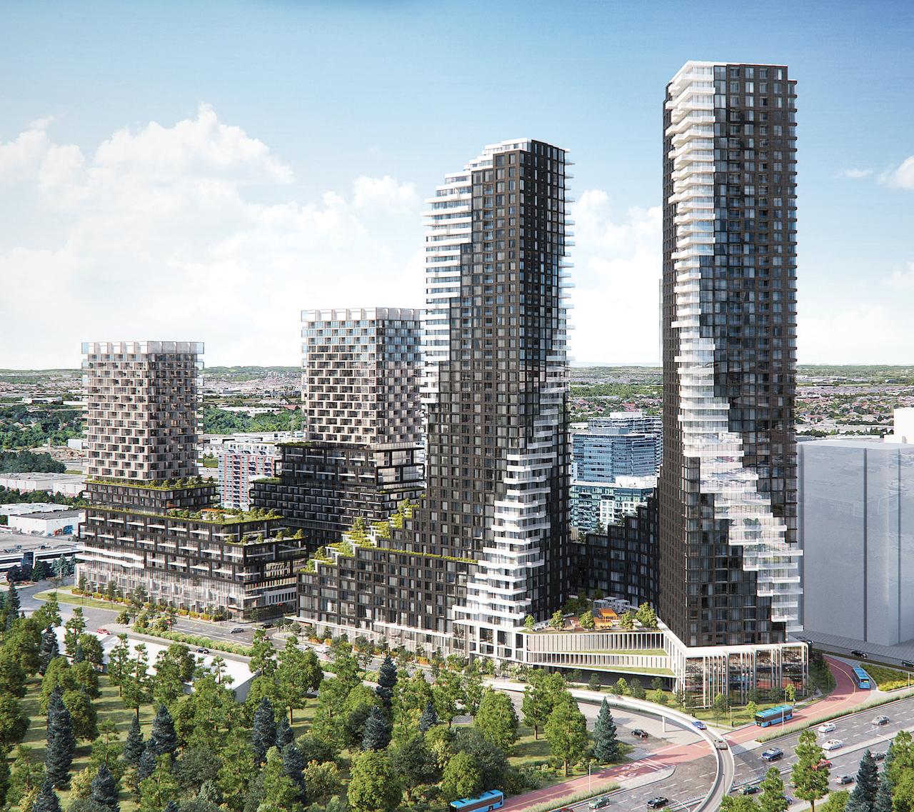 Lifetime Presents 'Panda Markham' Project at Public Meeting | UrbanToronto