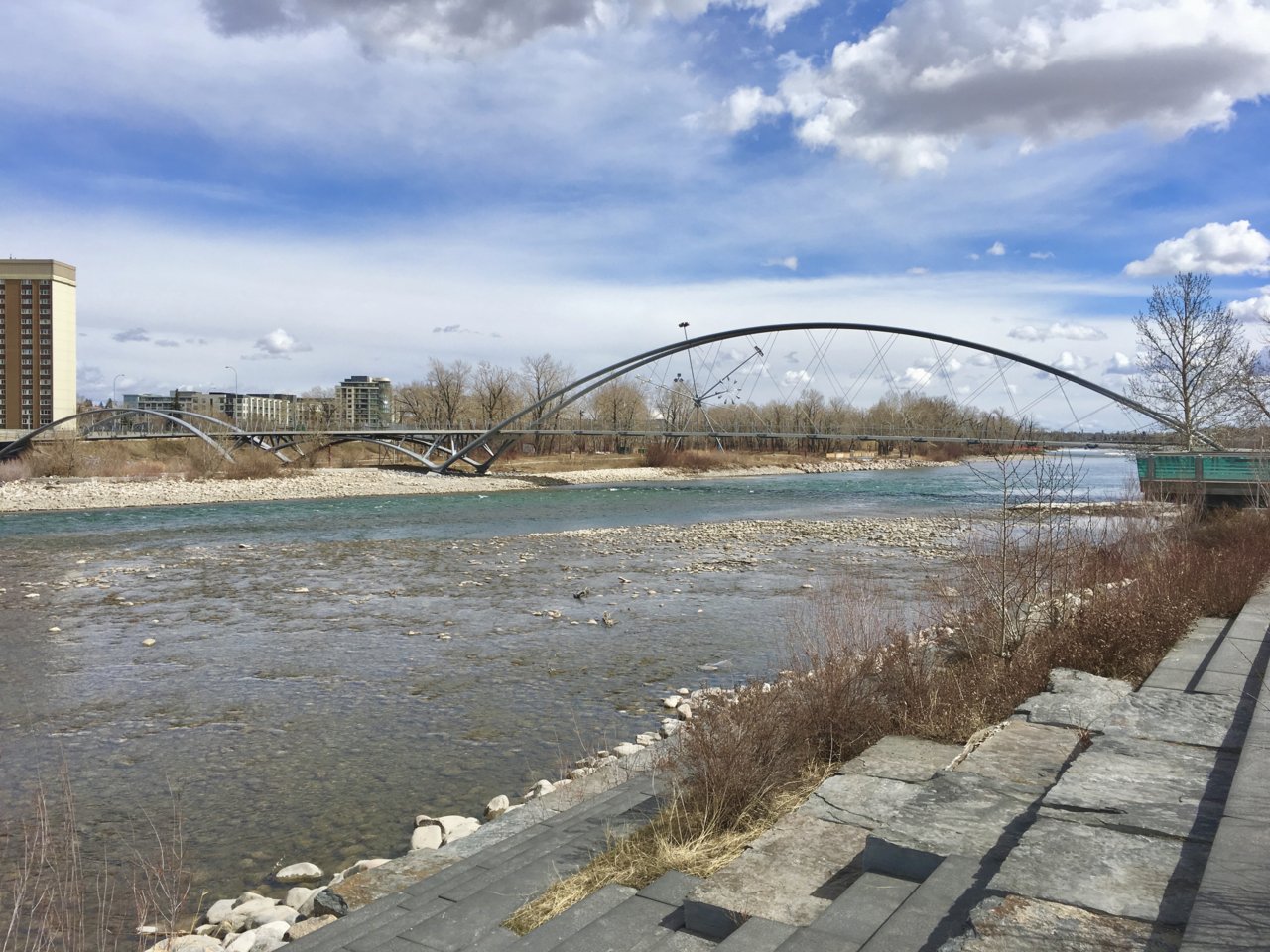 Skipping Stone Bridge | SkyriseCalgary