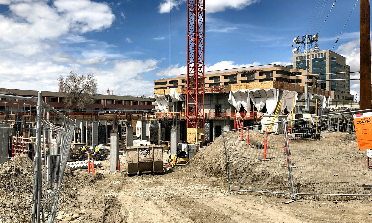 The Hub Rises Above Grade Near the University of Calgary | SkyriseCalgary