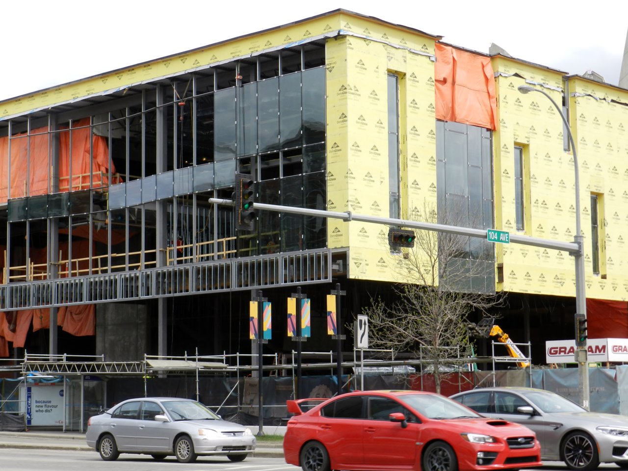 Cladding Underway at Students' Association of MacEwan University (SAMU ...