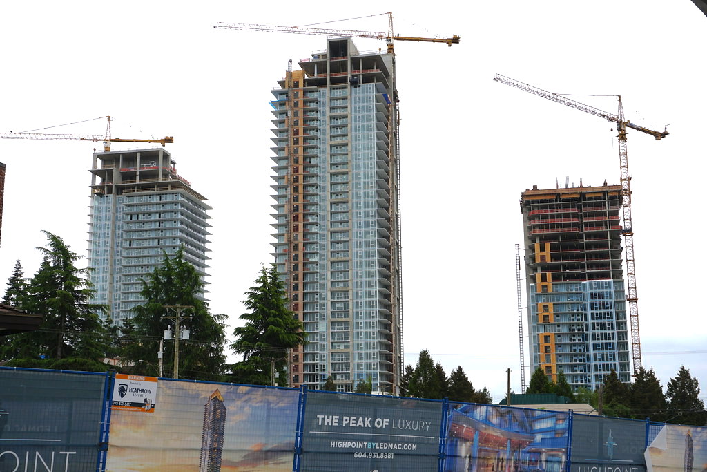 Three-Tower Lougheed Heights Taking Shape in Coquitlam | SkyriseVancouver