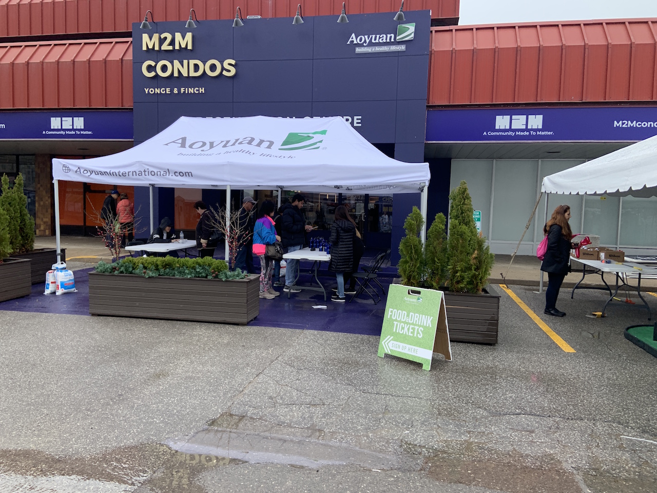 M2M Condos Celebrates Spring-Fest at Newtonbrook Plaza | UrbanToronto