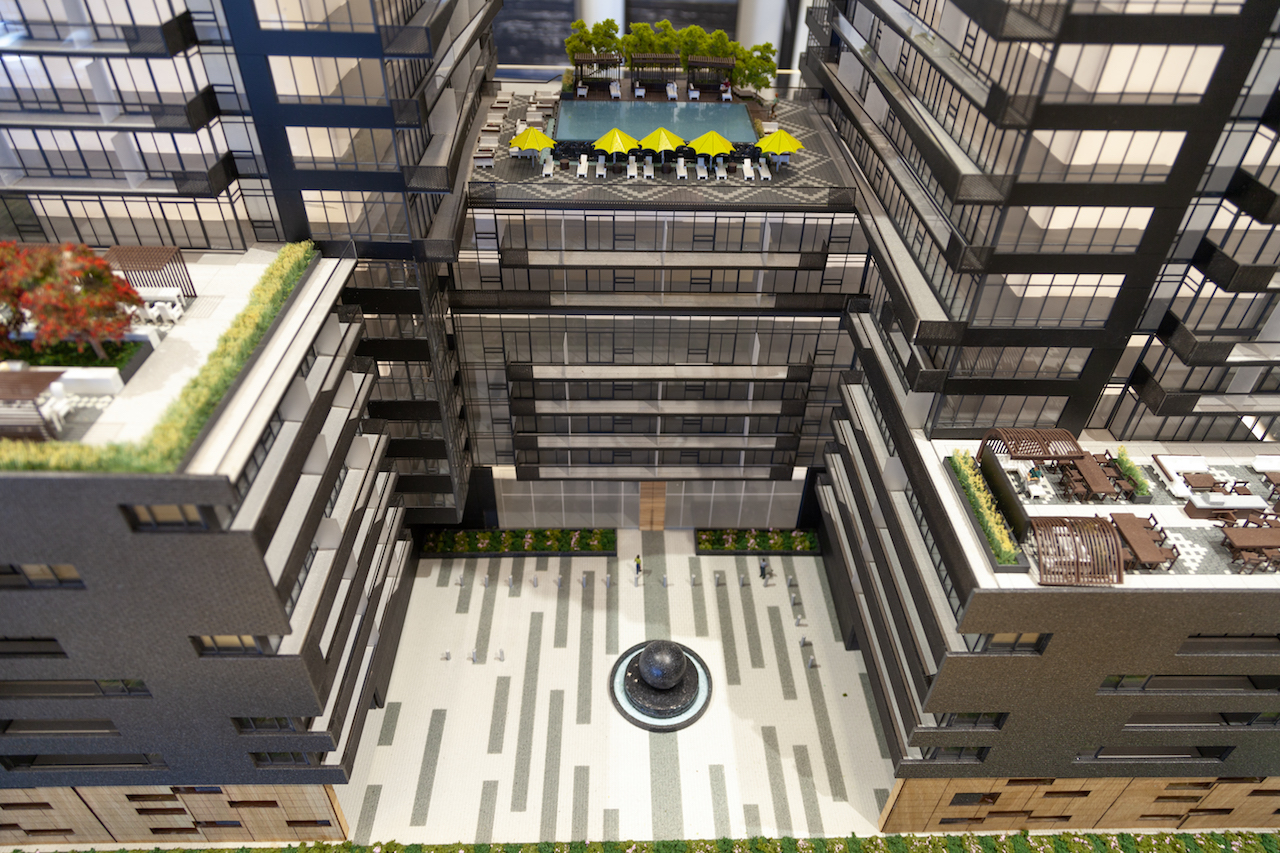 Poring Over the Line 5 Condos Scale Model from Reserve and Westdale ...