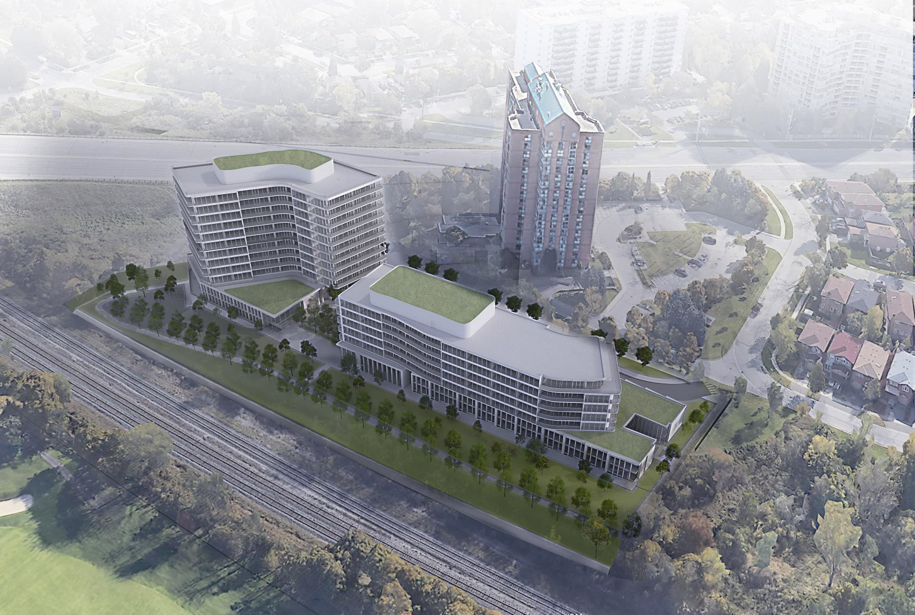 80 Dale Avenue Proposal in Scarborough Scaled-Back, Resubmitted | UrbanToronto