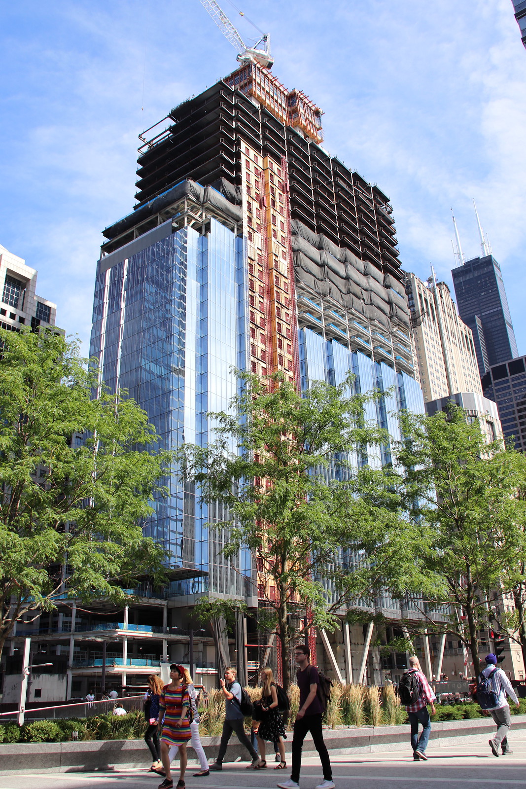 110 North Wacker Drive Continues Its Ascent | SkyriseCities