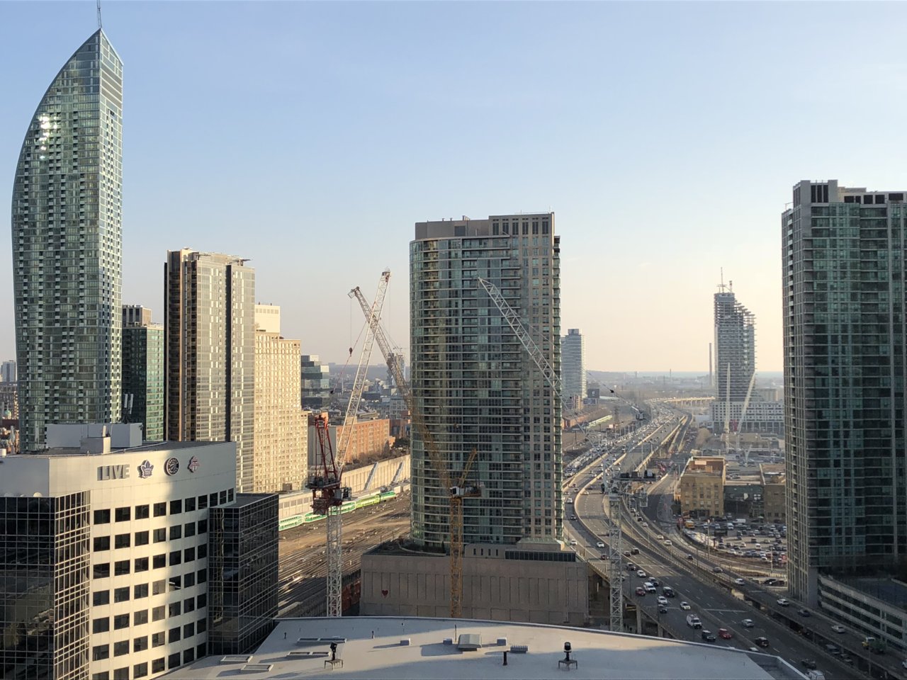 Throwback Thursday Cibc Square From Maple Leaf Square Urbantoronto