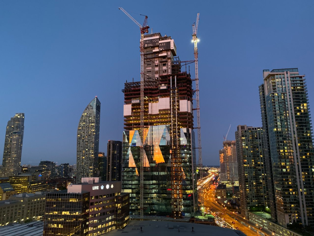 CIBC SQUARE's South Tower Impresses with Changing Reflections ...