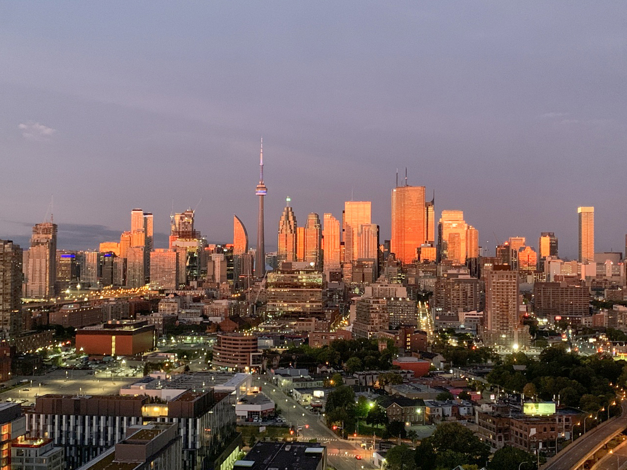 Toronto Skyline View from River City 3 | UrbanToronto