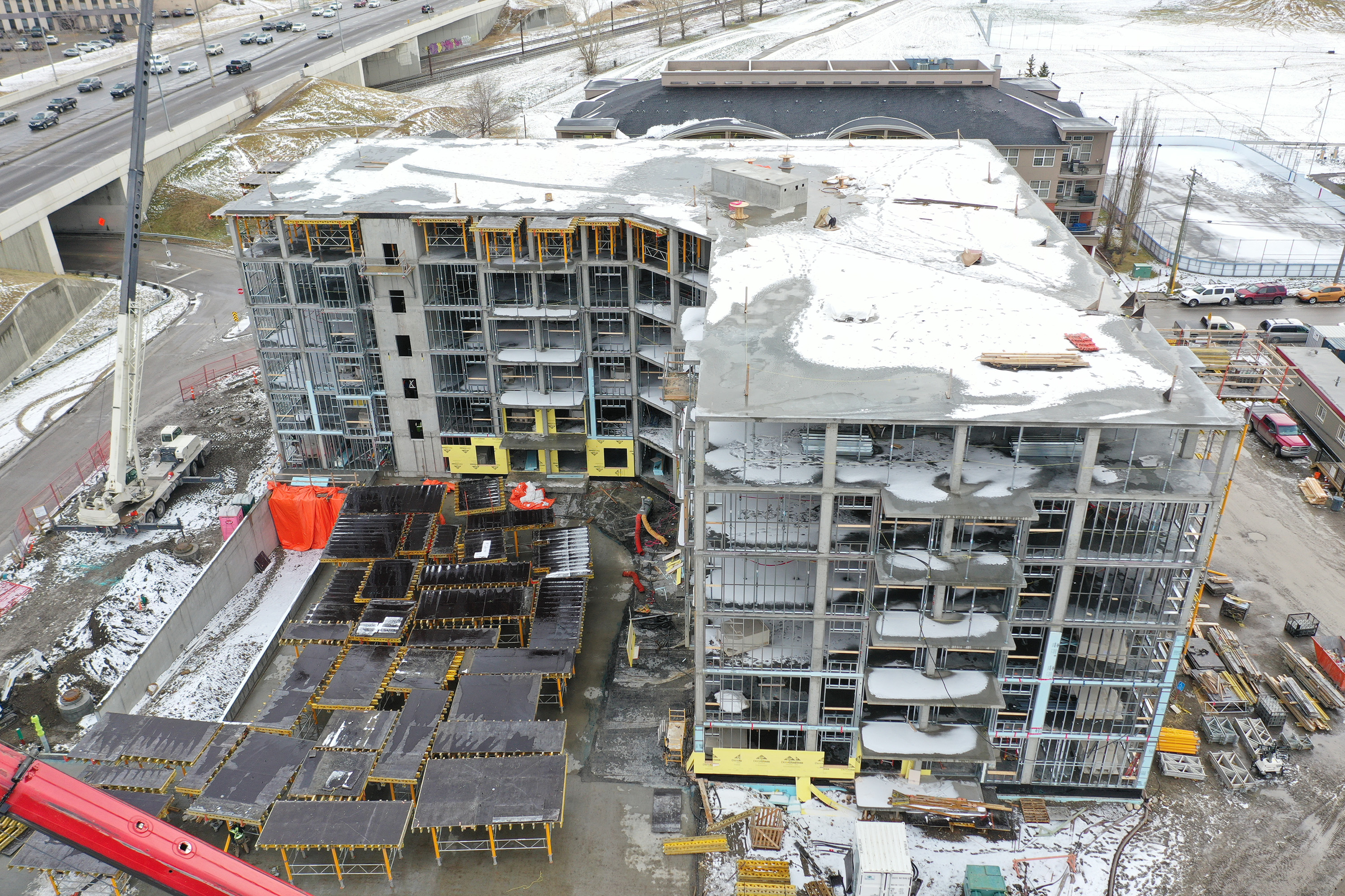First Building in Phase One of Kingsland Junction Tops Out | SkyriseCalgary