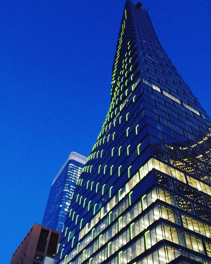 Lighting Tests Continue at TELUS Sky | SkyriseCalgary