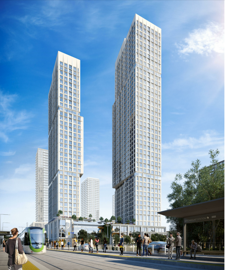 Concept Designs Emerge for First Phase of Multi-Tower Golden Mile ...