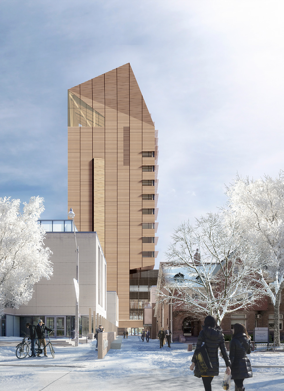 U of T's Academic Wood Tower Advances with Resubmission | UrbanToronto