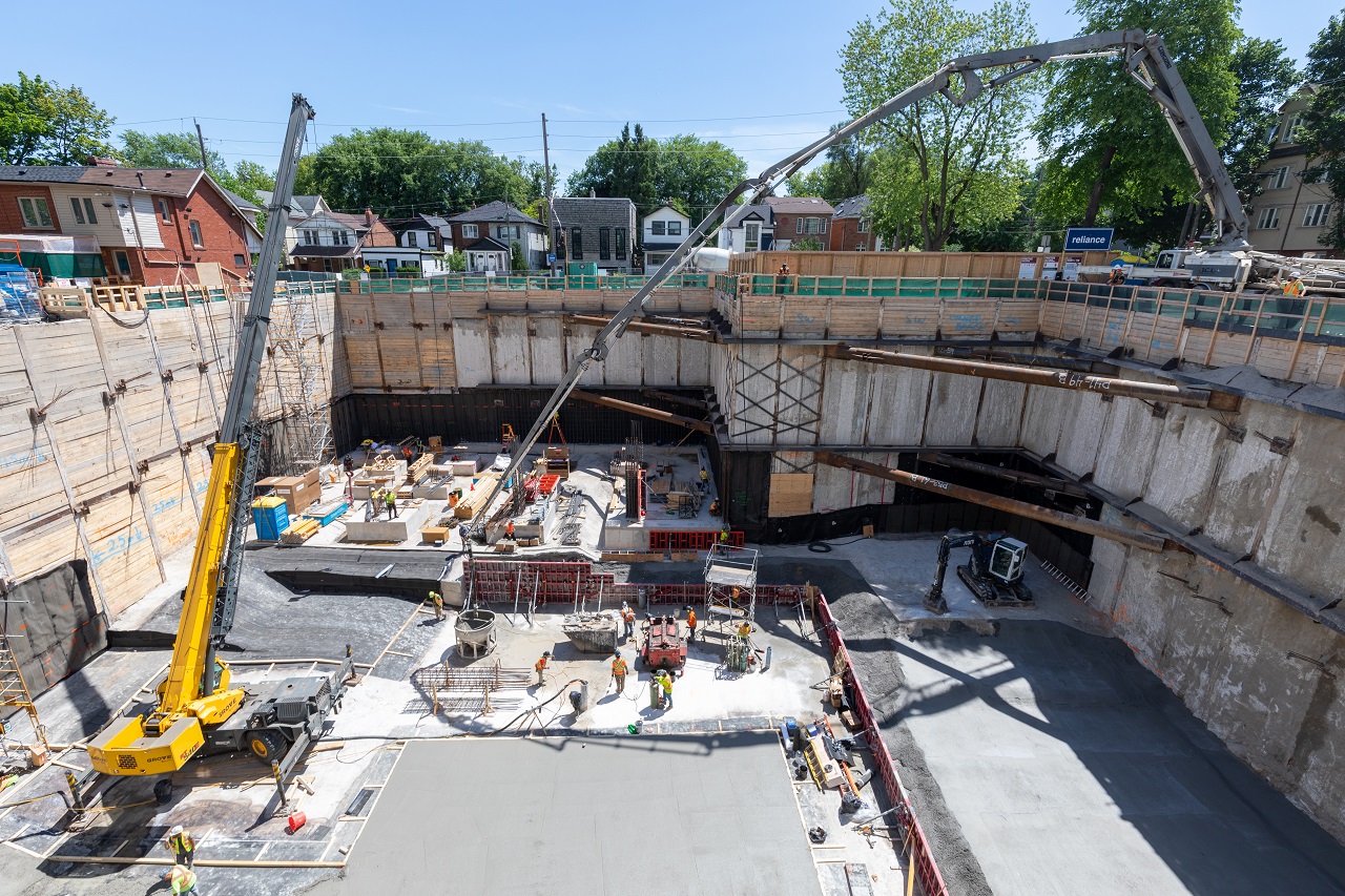 Underground Forming Begins for 71 Redpath Rental Tower | UrbanToronto