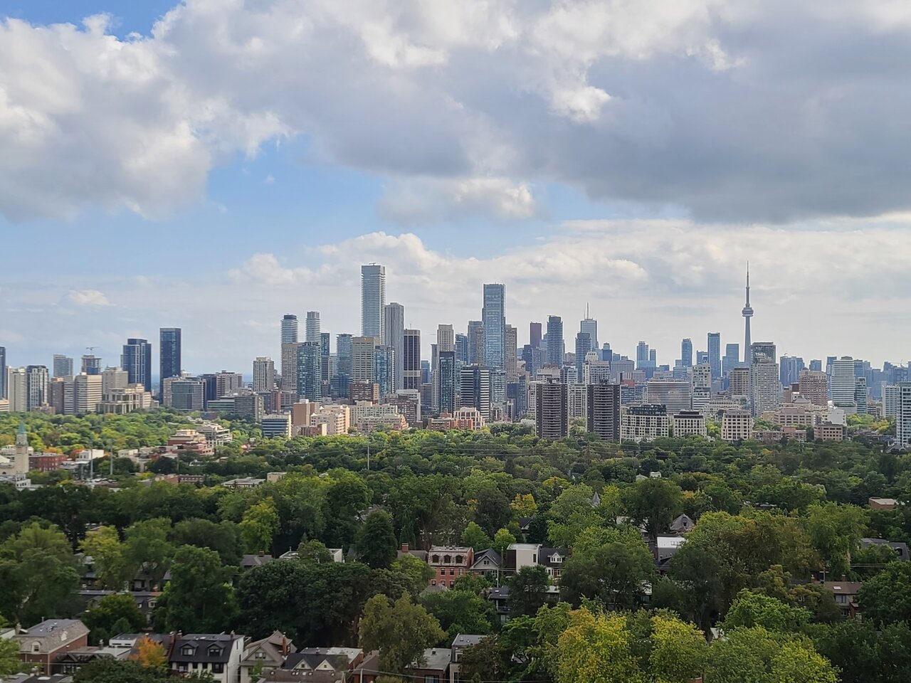 Skyline Looking South From St. Clair | UrbanToronto