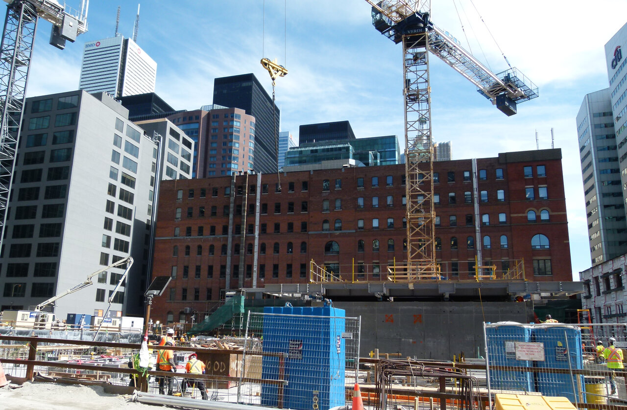 Ground Level Emerges for 160 Front West Office Tower | UrbanToronto