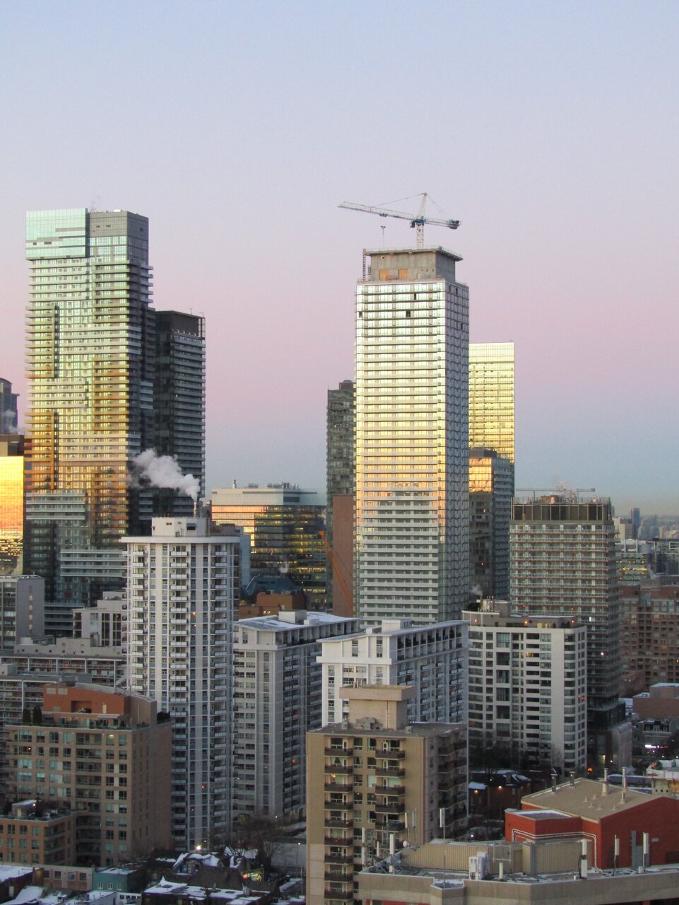 Towers at Sunrise | UrbanToronto