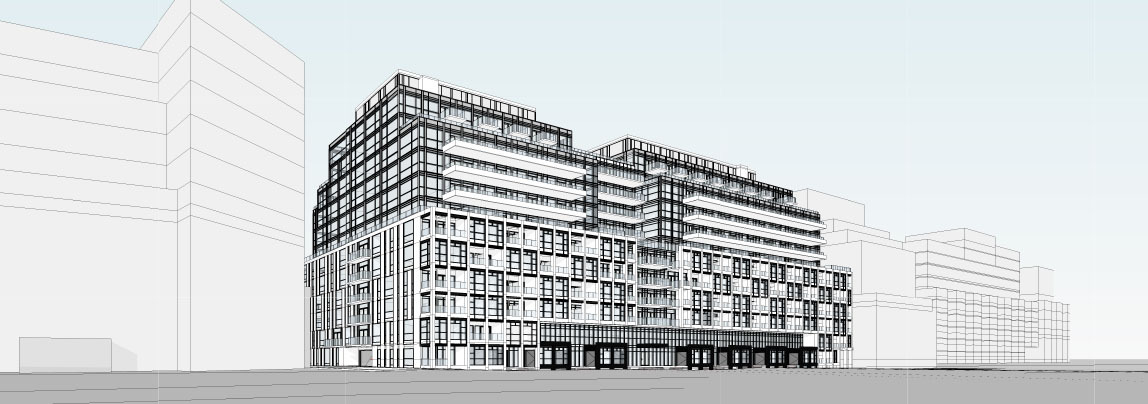 Mid-Rise Condo with Rental Component Proposed at Kingston and Danforth ...