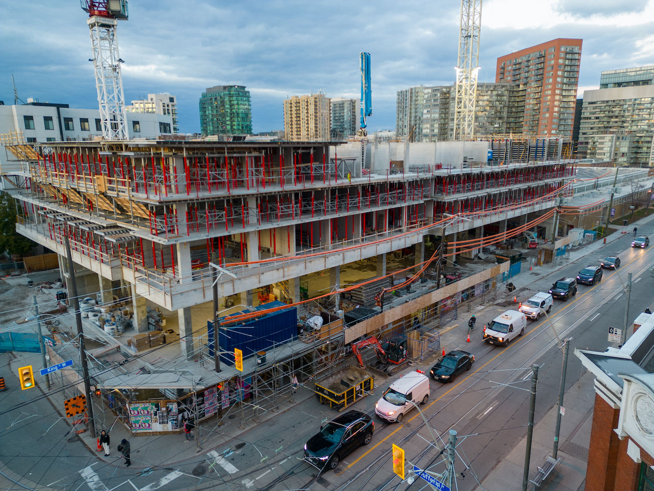 Lifetime's XO2 Condos Rising Above Grade at King and Dufferin ...
