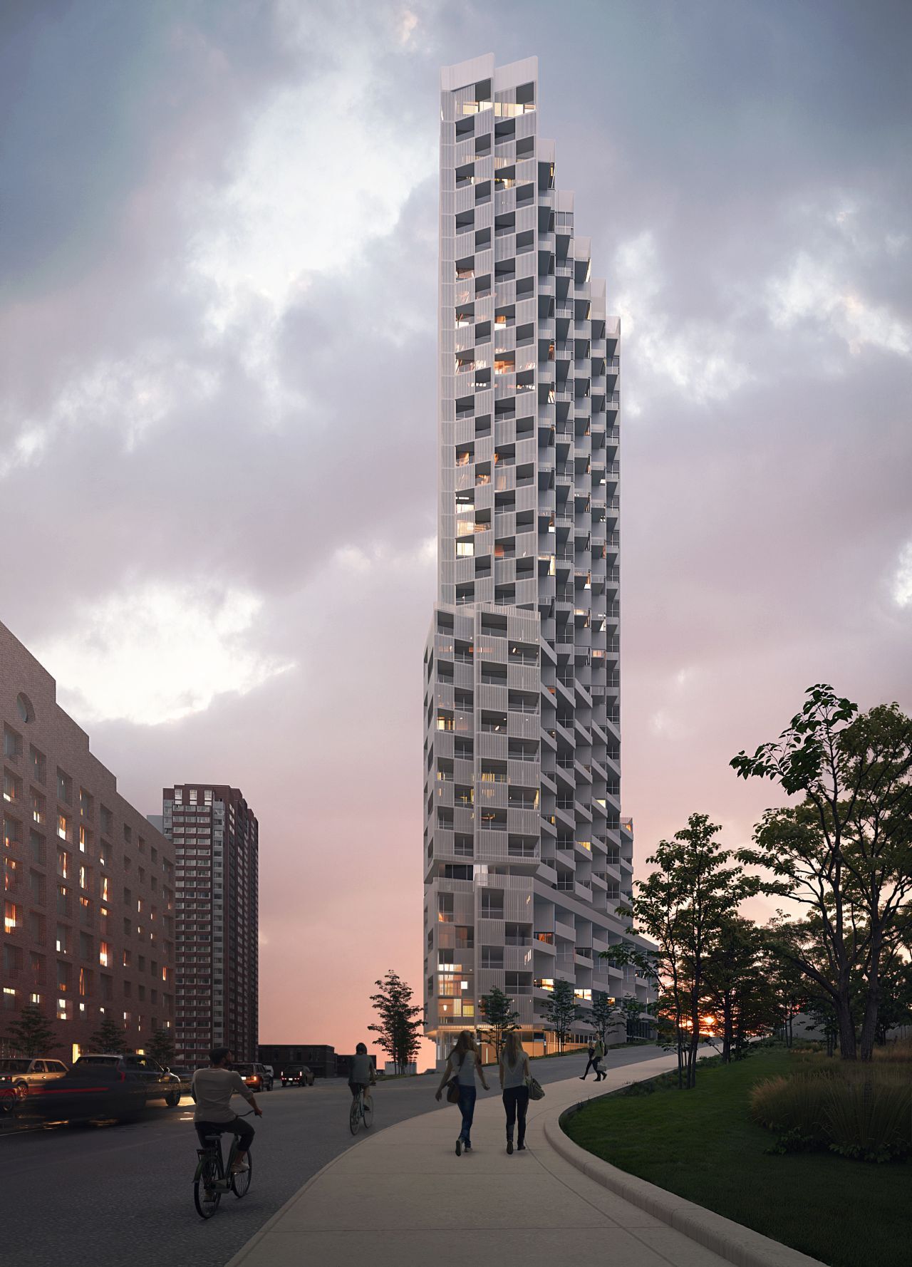 46-Storey Tower Proposed Near Caledonia Station on Eglinton LRT ...
