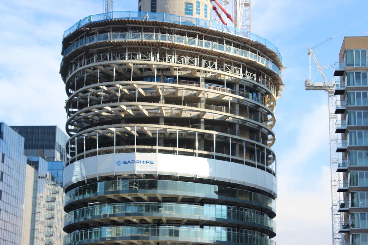 Sapphire Balconies' Imprint on London's Skyline with Baltimore Tower ...