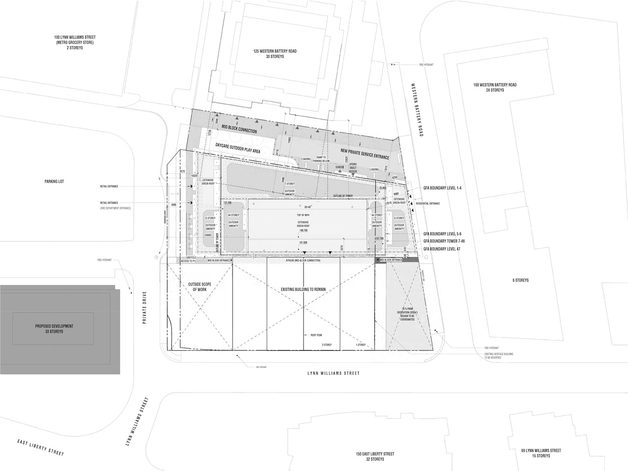 Liberty Village Rental Tower Approved for 44 Storeys at Heritage ...