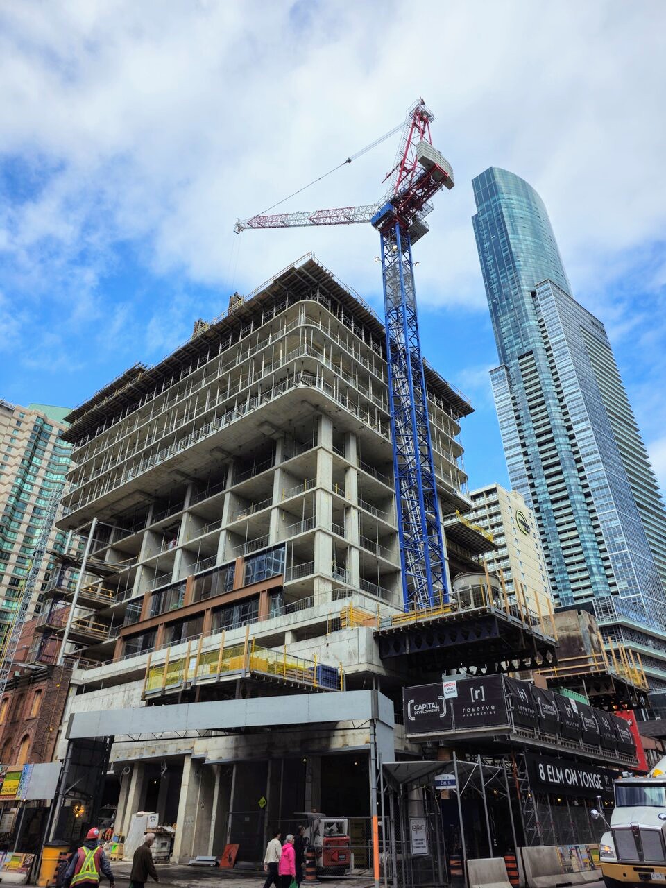 Lower Levels Widen at 8 Elm as Bronze Toned Cladding Arrives | UrbanToronto